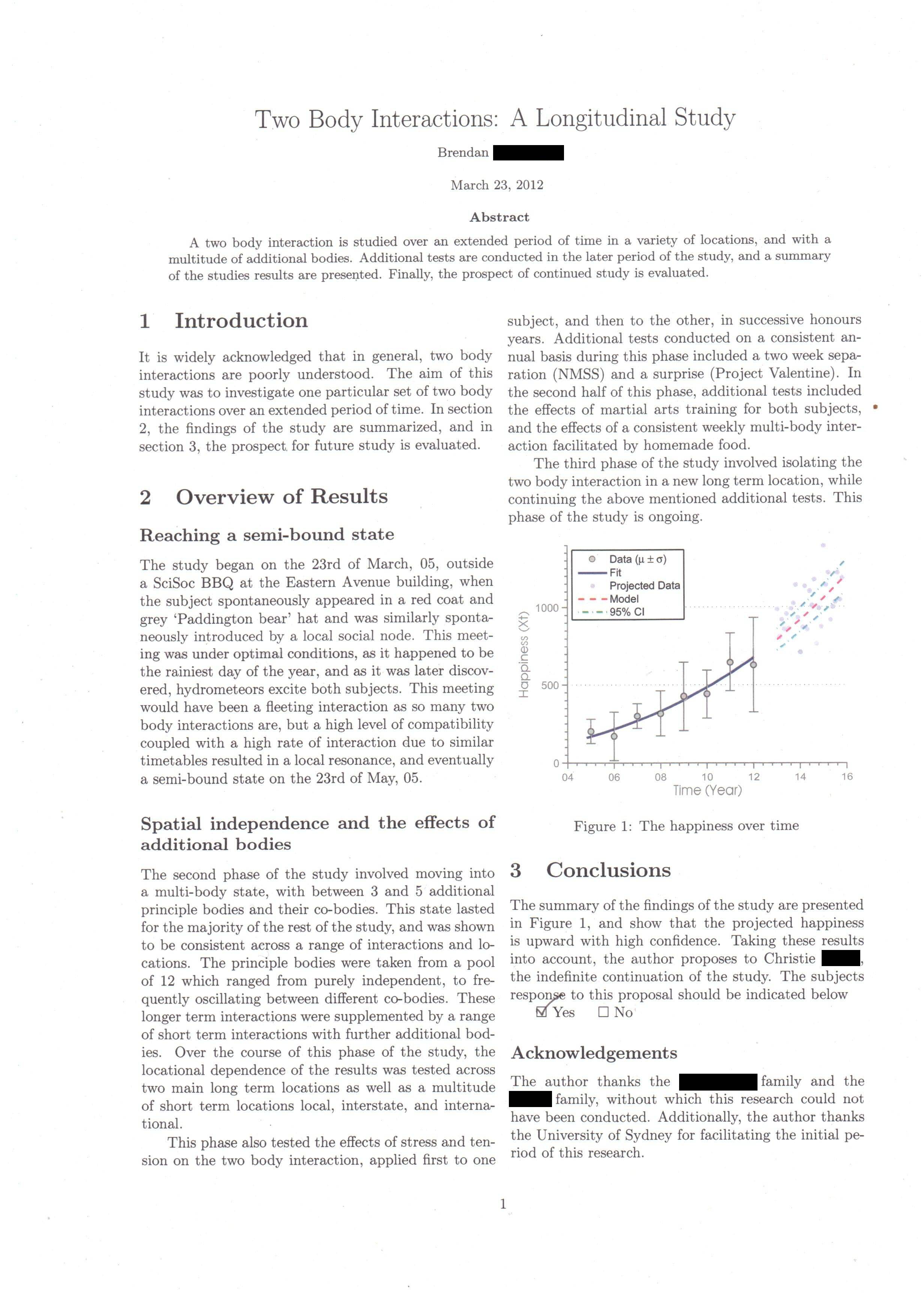 Geeky Marriage Proposal Physicist Writes Research Paper To Propose To 