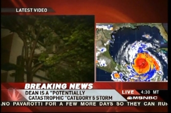 Tracking Hurricane Dean On The Eve of Katrina's Anniversary | HuffPost ...