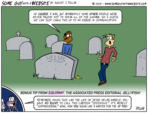 Obligatory Jesse Helms Obituary Cartoon! | HuffPost Latest News
