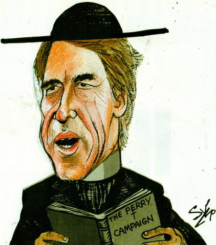 The Daily Szep -- Perry Caricature | HuffPost Latest News