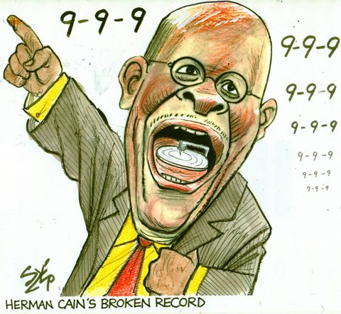 The Daily Szep -- Herman Cain's Broken Record | HuffPost Latest News