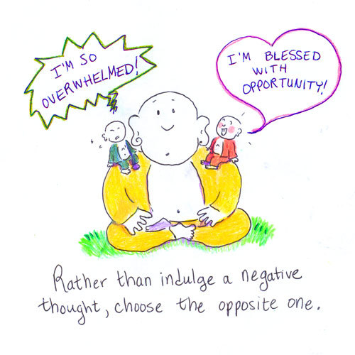 Buddha Doodle -- 'Opposite Thought' | HuffPost Good News