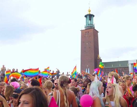 Stockholm's Rainbow Flags Fly With Conviction | HuffPost Voices
