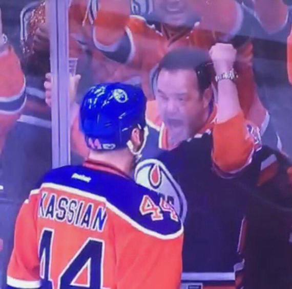 Meet The Oilers Fan Who Celebrated With Zack Kassian Huffpost Canada