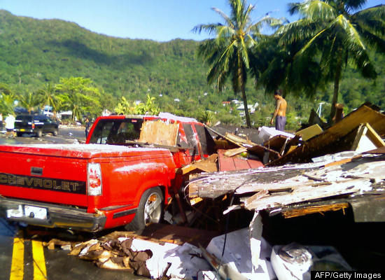 8.0 Earthquake Devastated Samoa Islands- 9/29/09 (PHOTOS) | Suzie-Que's ...